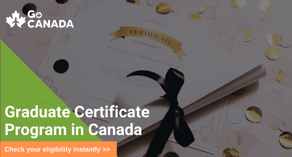 Graduate Certificate Program in Canada | GoCanada